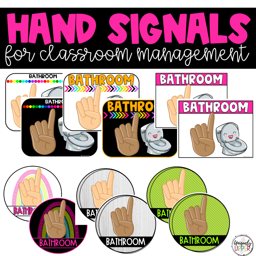 Using Hand Signals in the Classroom - Uniquely Upper
